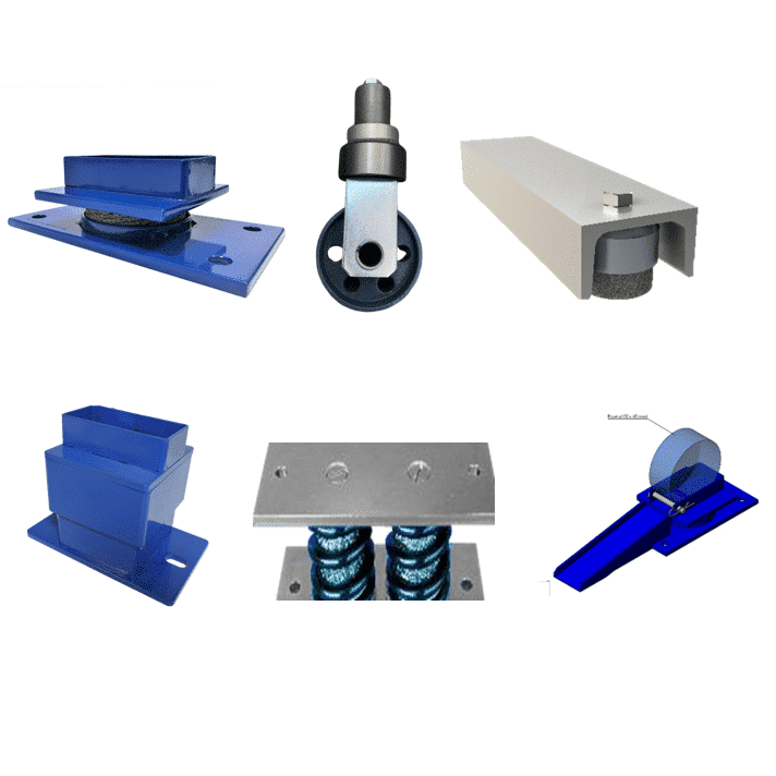 SanerVib anti-vibration dampers for electrical transformers