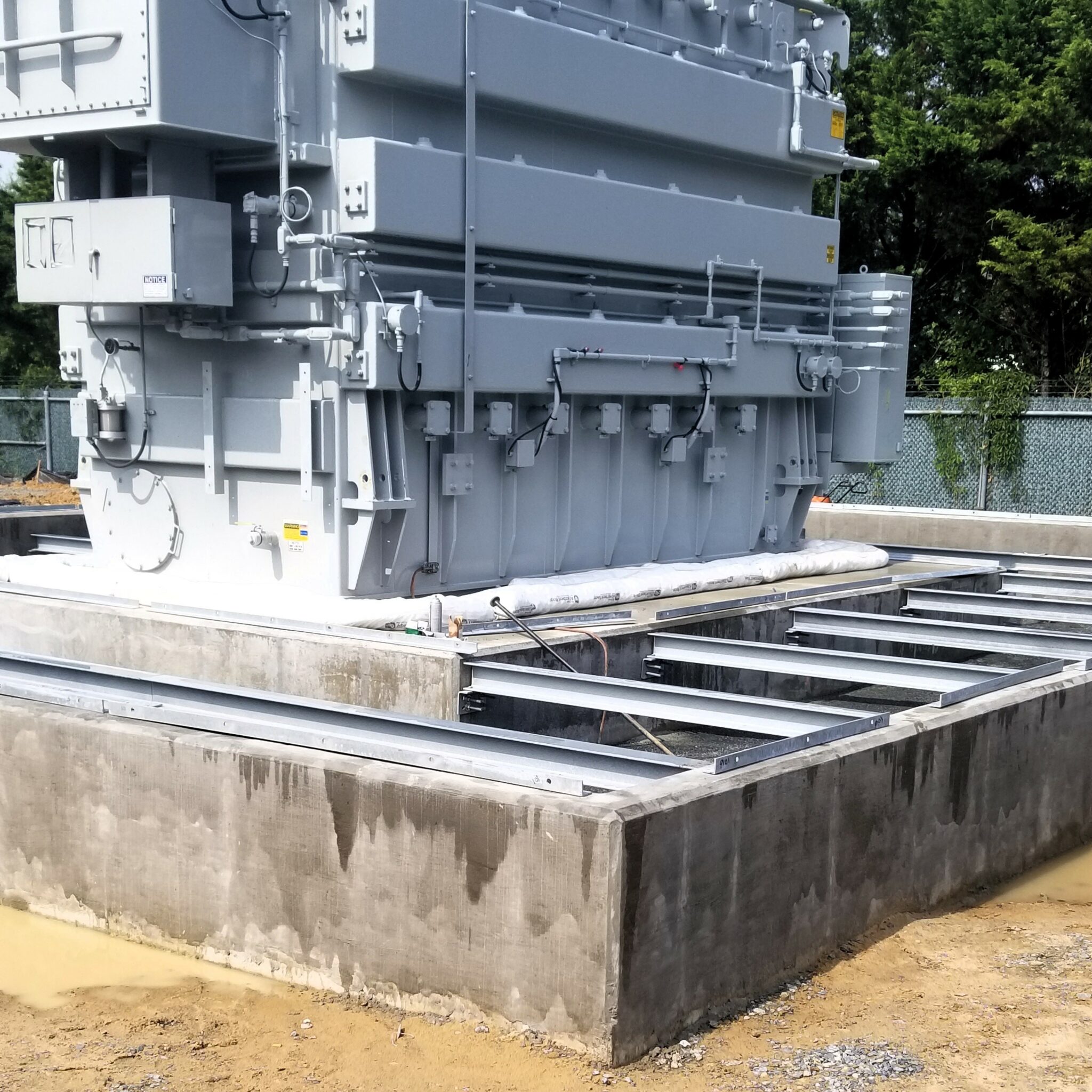 Fire-Suffocating Gratings STONEQUENCH-LHD for transformer pit