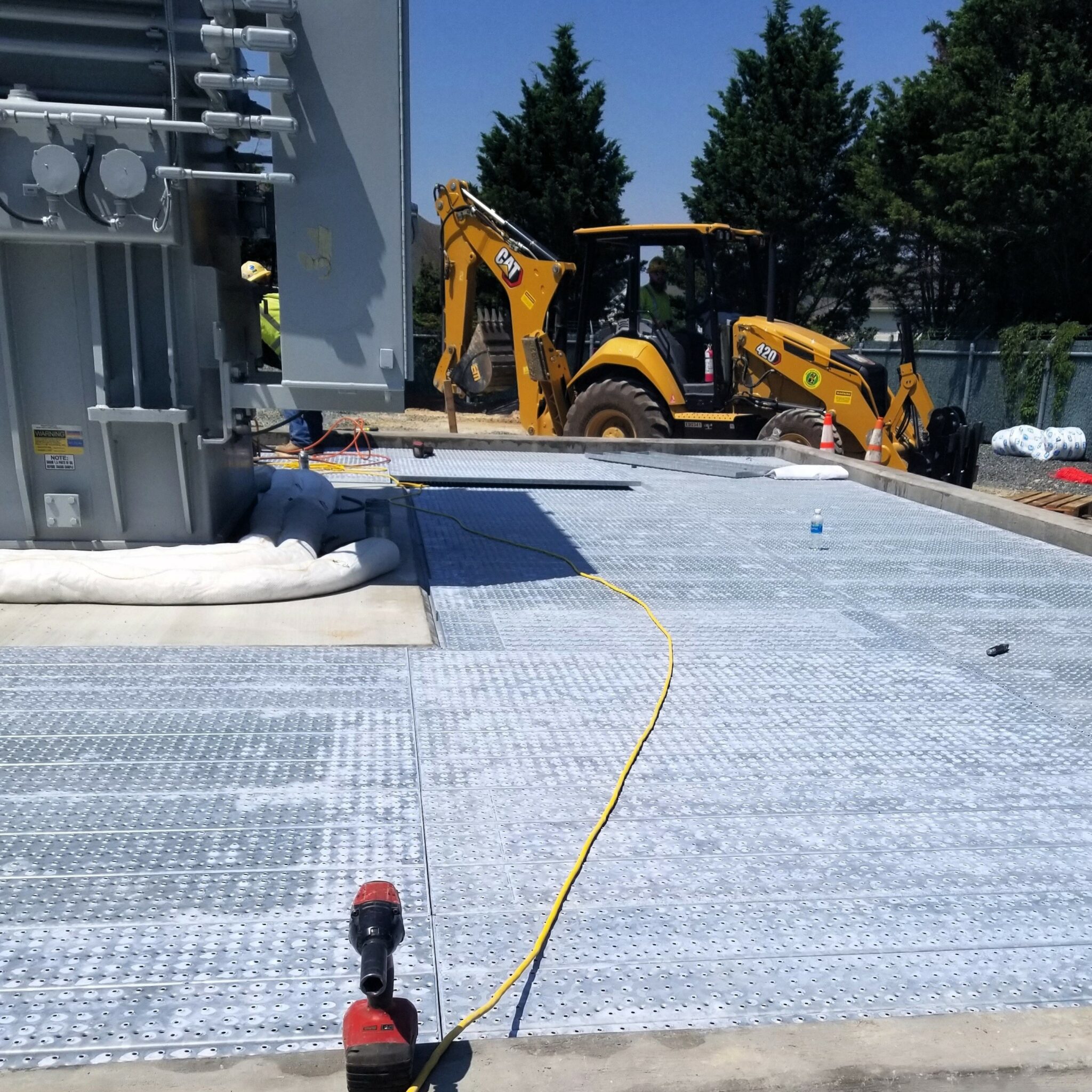 Fire-Suffocating Gratings STONEQUENCH-LHD for transformer pit