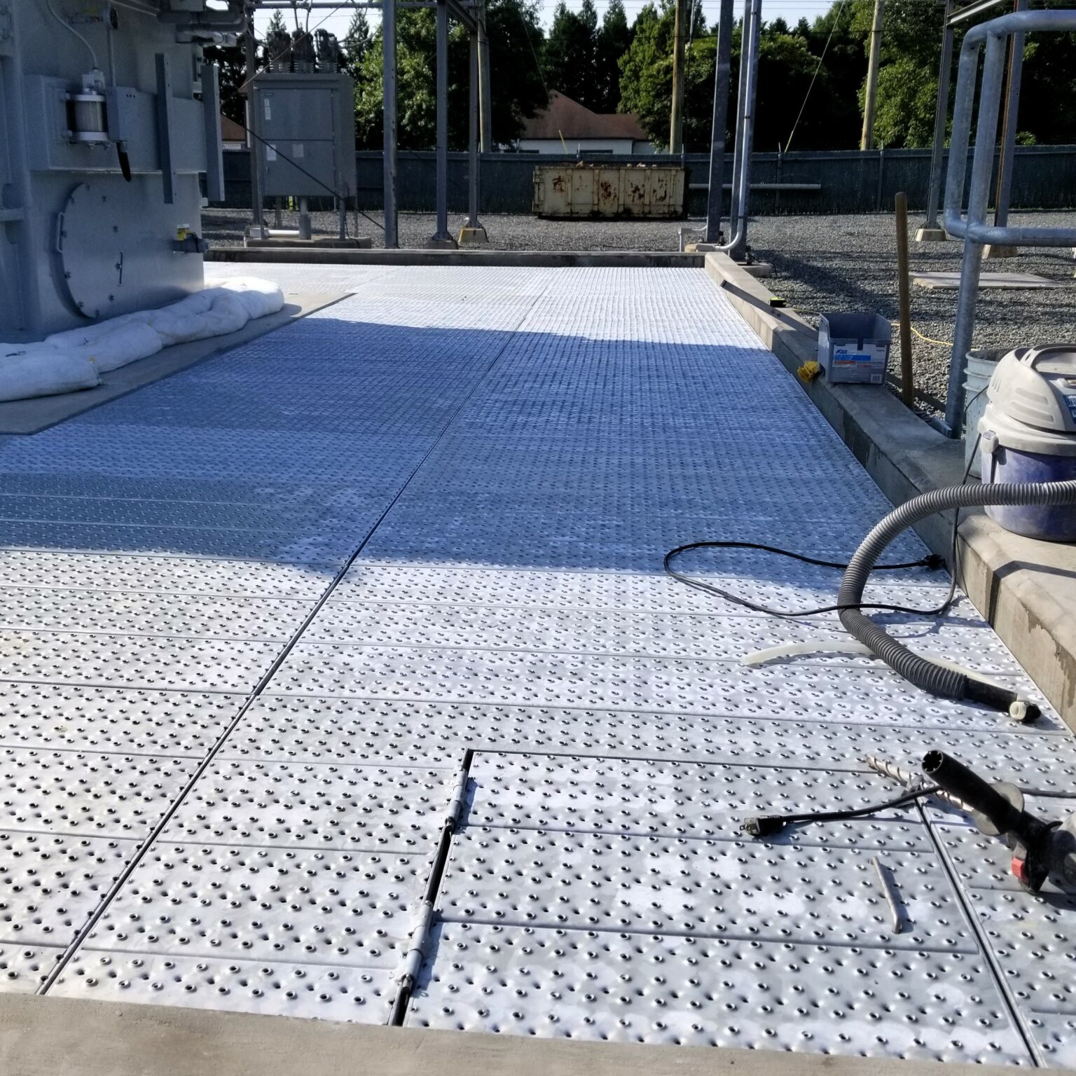 Fire-Suffocating Gratings STONEQUENCH-LHD for transformer pit